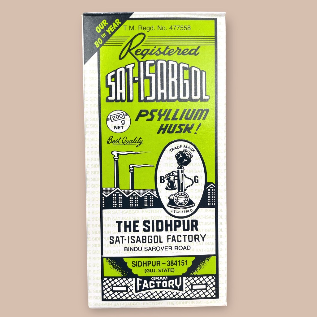 Psyllium Husk Powder Sat Isabgol 200g | Shopee Singapore