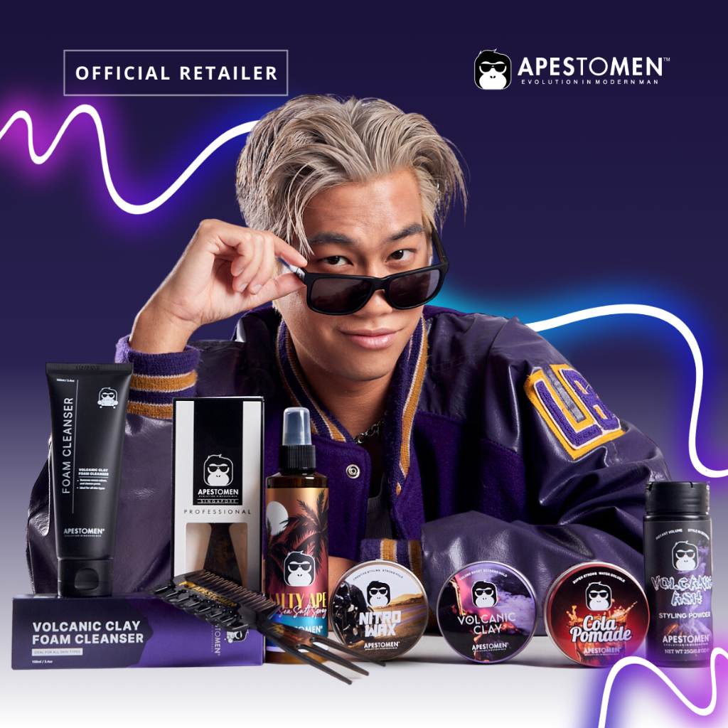 Apestomen Volcanic Clay or Volcanic Ash Styling Powder or Salty Ape Sea ...