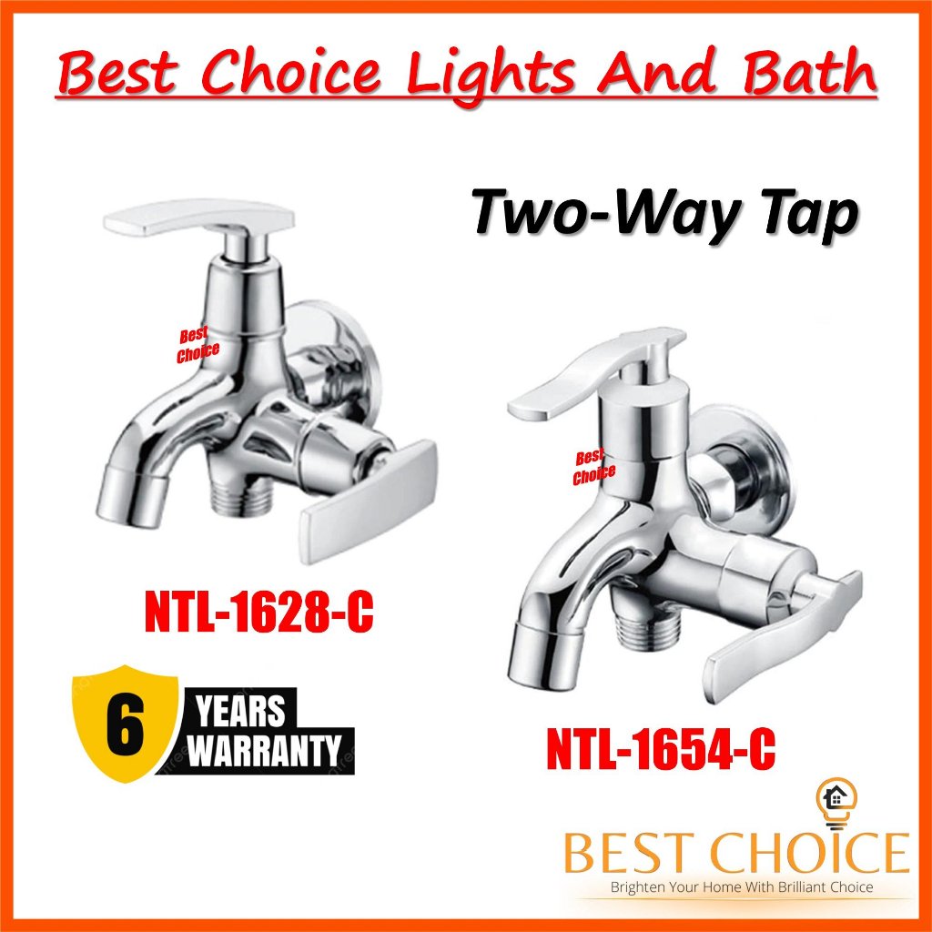 NTL Two Way Tap for instant heater toilet bathroom use | Shopee Singapore