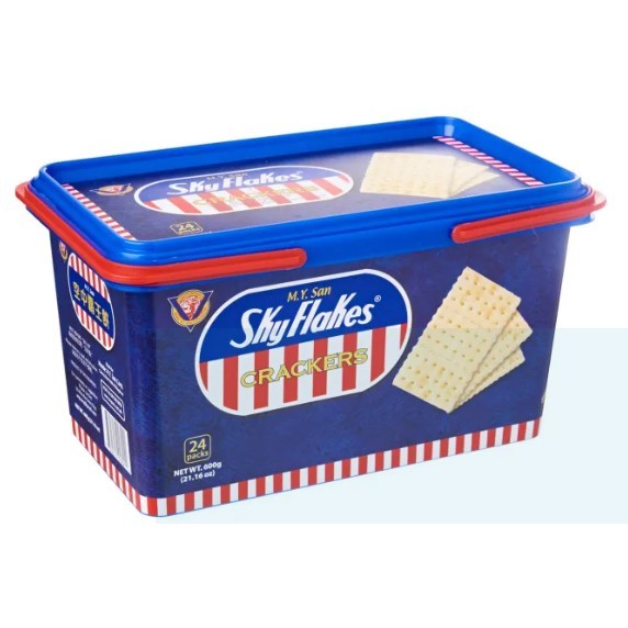 SkyFlakes Crackers Tub 600g | Shopee Singapore