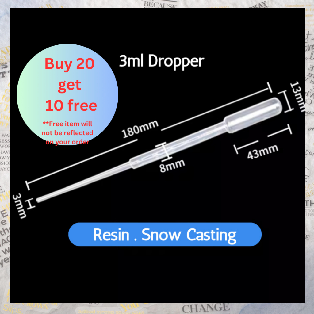 Dropper 3ml Plastic Disposable Dropper Pipette Laboratory Tools ...