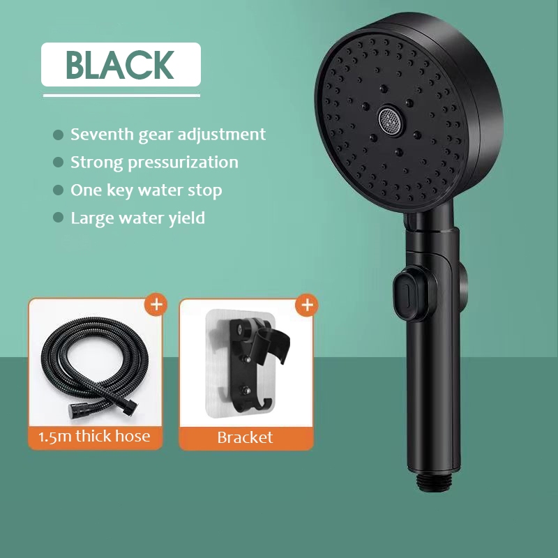 [SG Stock] Update High Pressure Shower Head Hose Set Water Saving ...