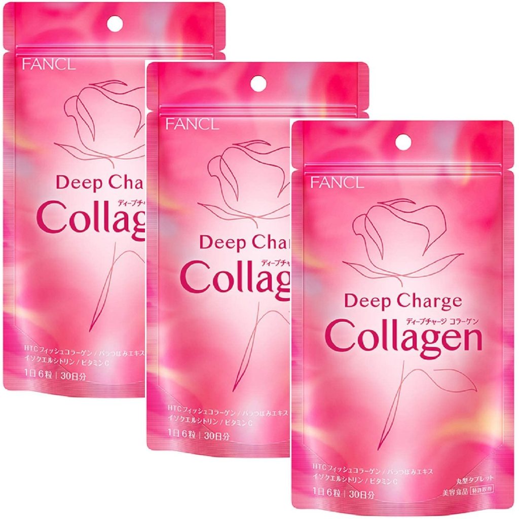 FANCL Deep Charge Collagen Tablet Powder | Shopee Singapore