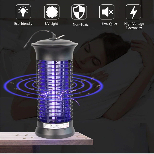 Electric Mosquito Killer Lamp Portable Insect Lamp Indoor Safe Non ...