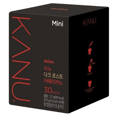 Maxim Kanu Americano Series Instant Stick Coffee / Decaf / Mild Roast ...