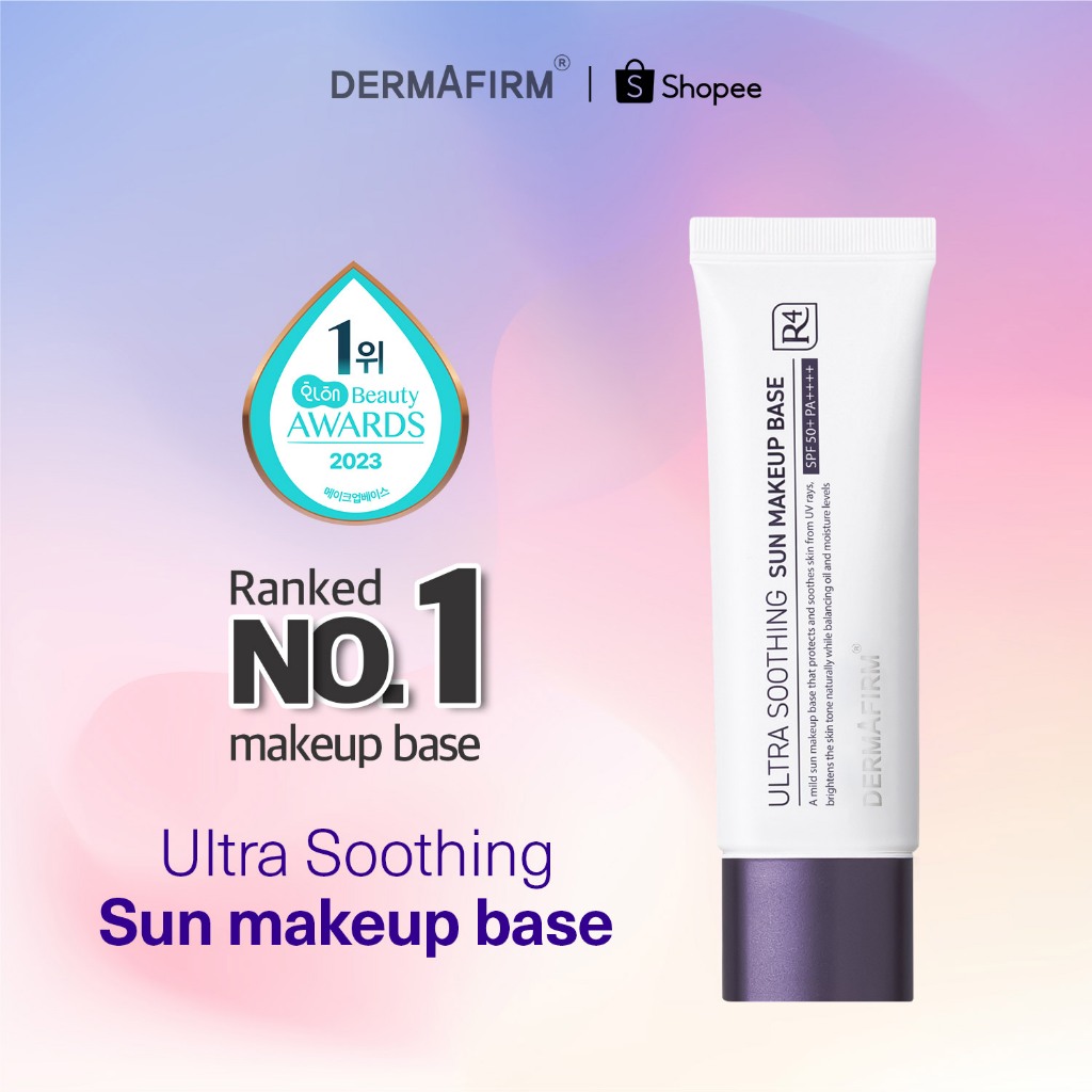 [NOT FOR SALE] [DERMAFIRM OFFICIAL] Ultra Soothing Sun Makeup Base R4 ...