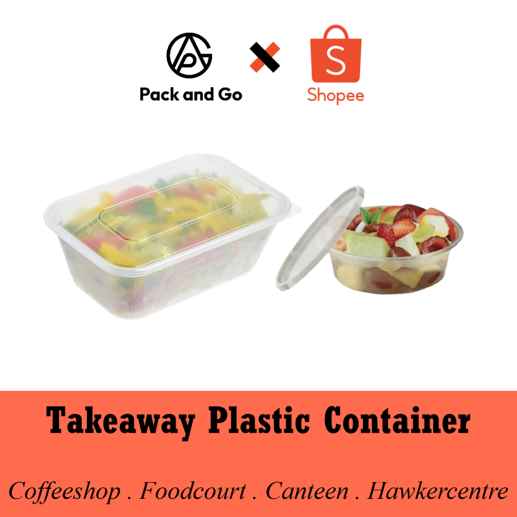 🔥Local Seller🔥 Disposable Takeaway Plastic Food Container and Cutlery ...