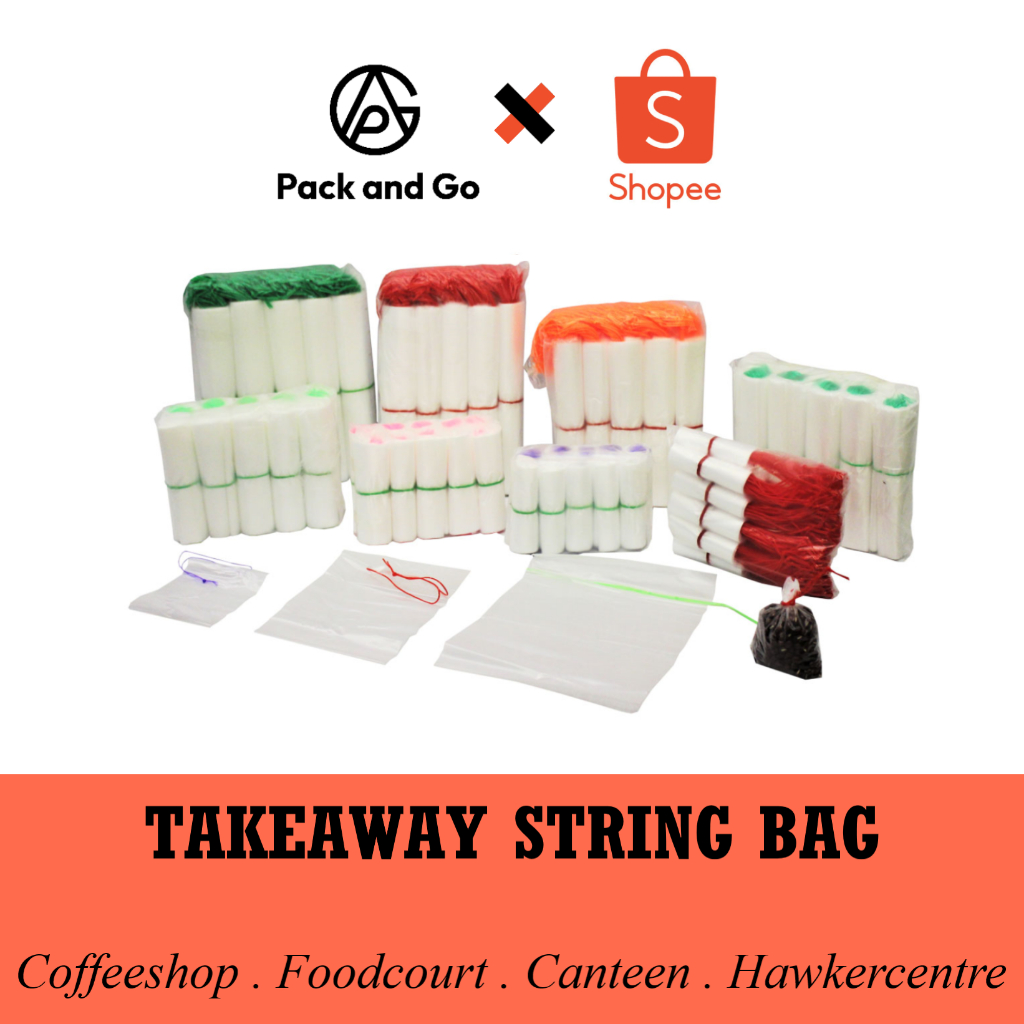 🌜FOOD GRADE🌛 String Plastic Bag | Shopee Singapore