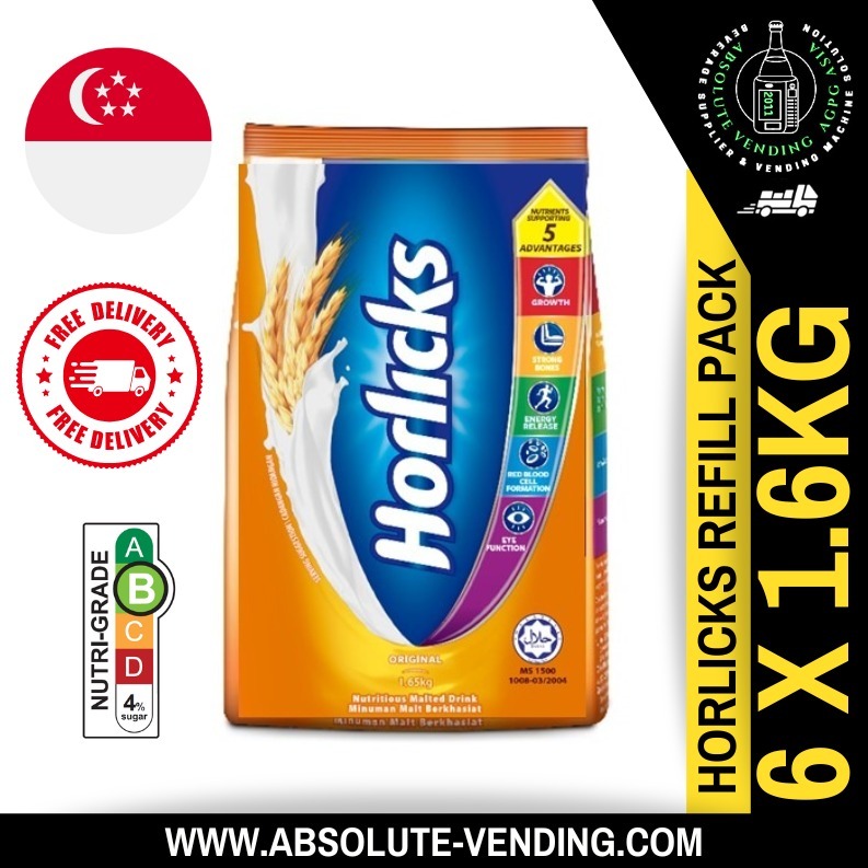 [CARTON] HORLICKS Original 6 X 1.65KG (PACKETS) | Shopee Singapore