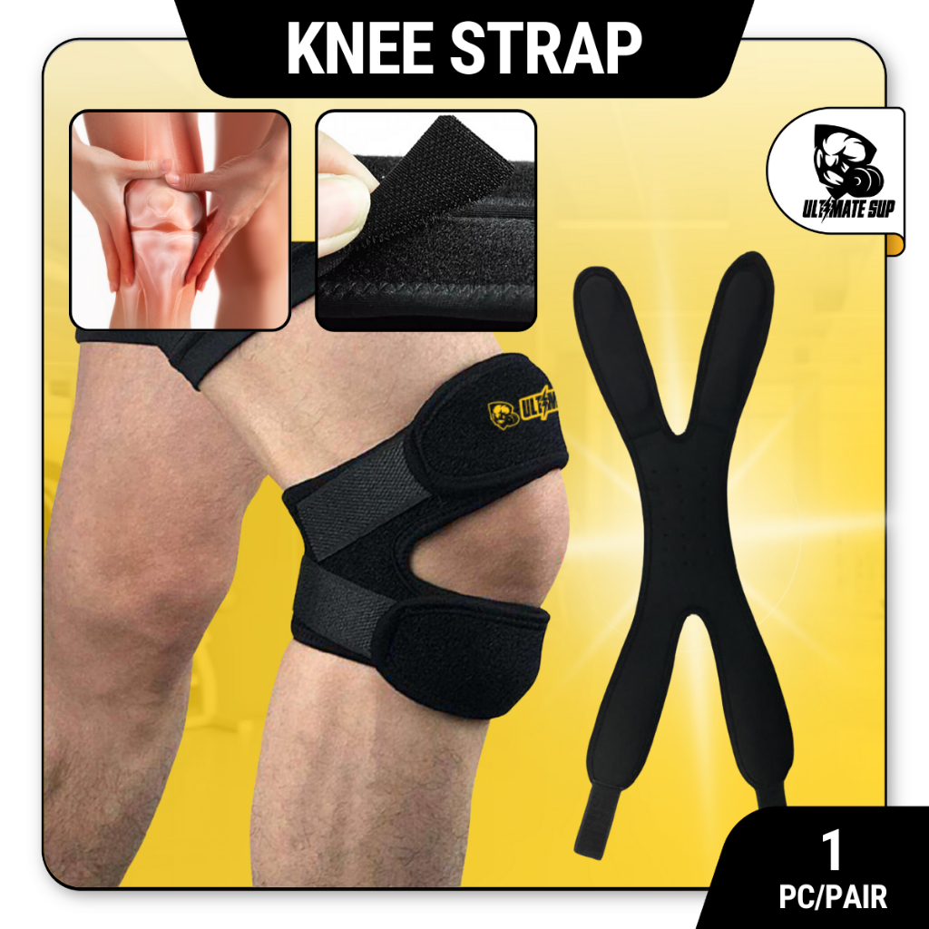 Ultimatesup Knee Strap for Knee Pain Relief, Knee Protector With Mesh ...