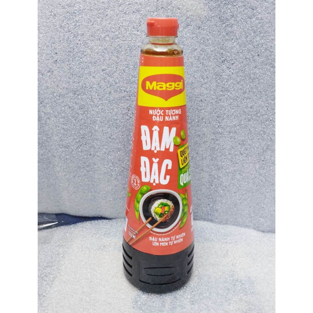 1 chai Nước tương maggi đậm đặc chai 700ml (nắp đỏ)-Maggi Nuoc Tuong Dam Dac Nap Do Soy Sauce ...