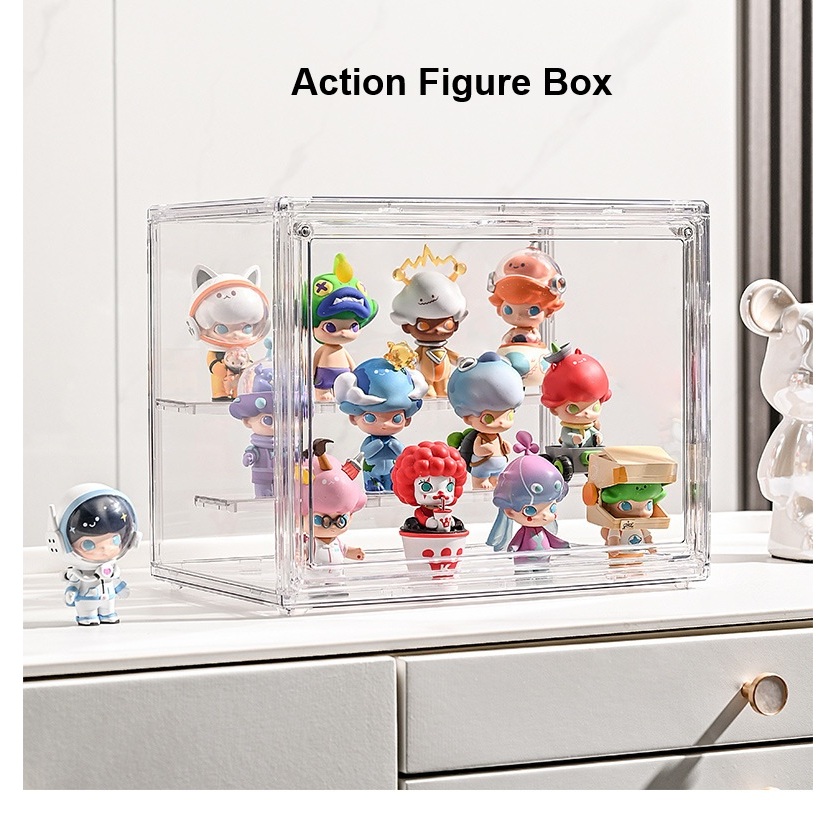 Singapore Acrylic Transparent Display Case Action Character Display box ...