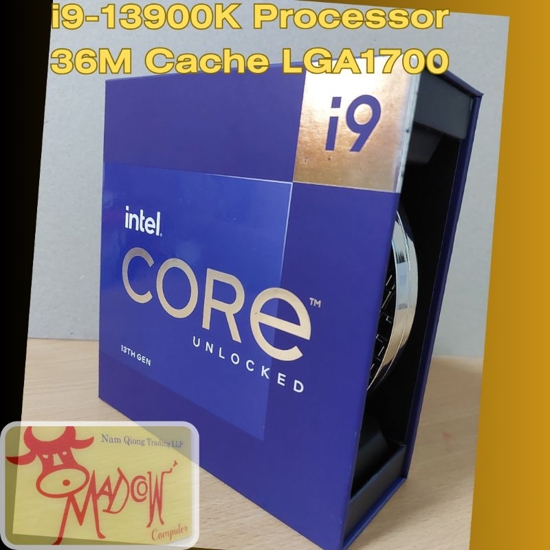 Intel Core i9-13900K 13th Gen Raptor Lake 36MB Cache LGA1700 Desktop Processor | Shopee Singapore