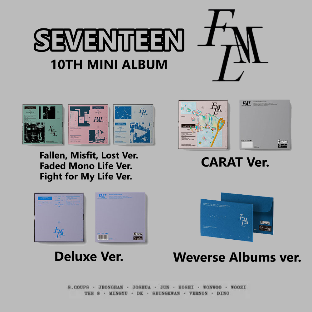 SEVENTEEN - 10th Mini Album [FML] | Shopee Singapore