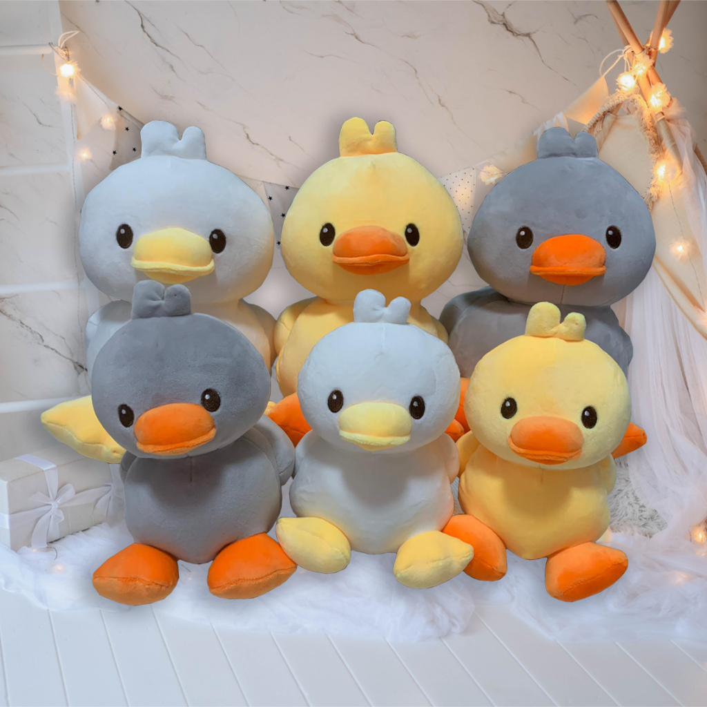 【Fun Claw】Super Cute Duck Chick Duckling Bird Plush Stuffed Soft Toys ...