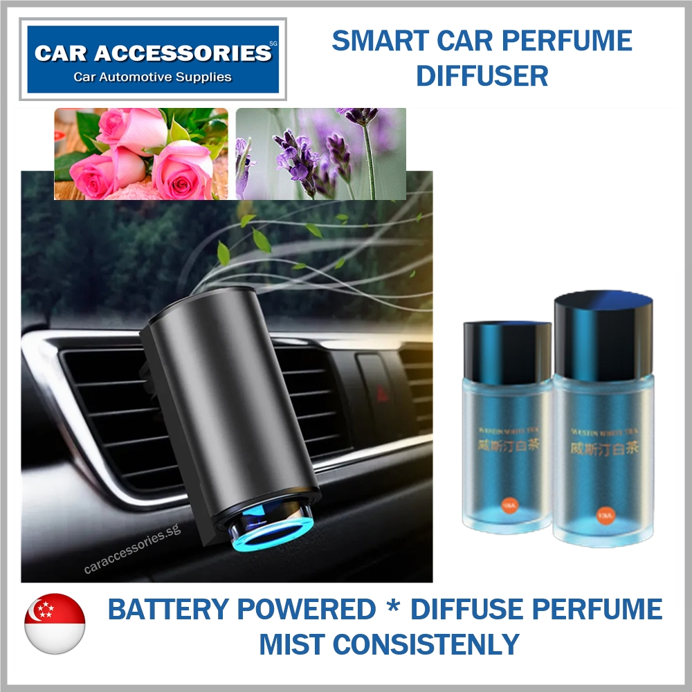 [SG Stock] Smart Car Perfume Diffuser | Air Vent Aroma Mist Spray | Air ...