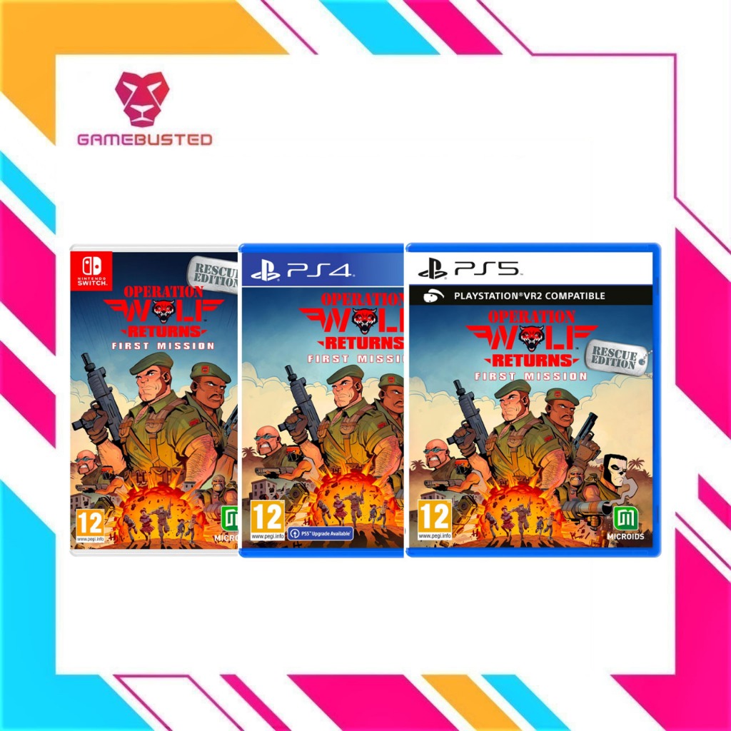 Nintendo Switch / PS4 / PS5 Operation Wolf Returns: First Mission ...