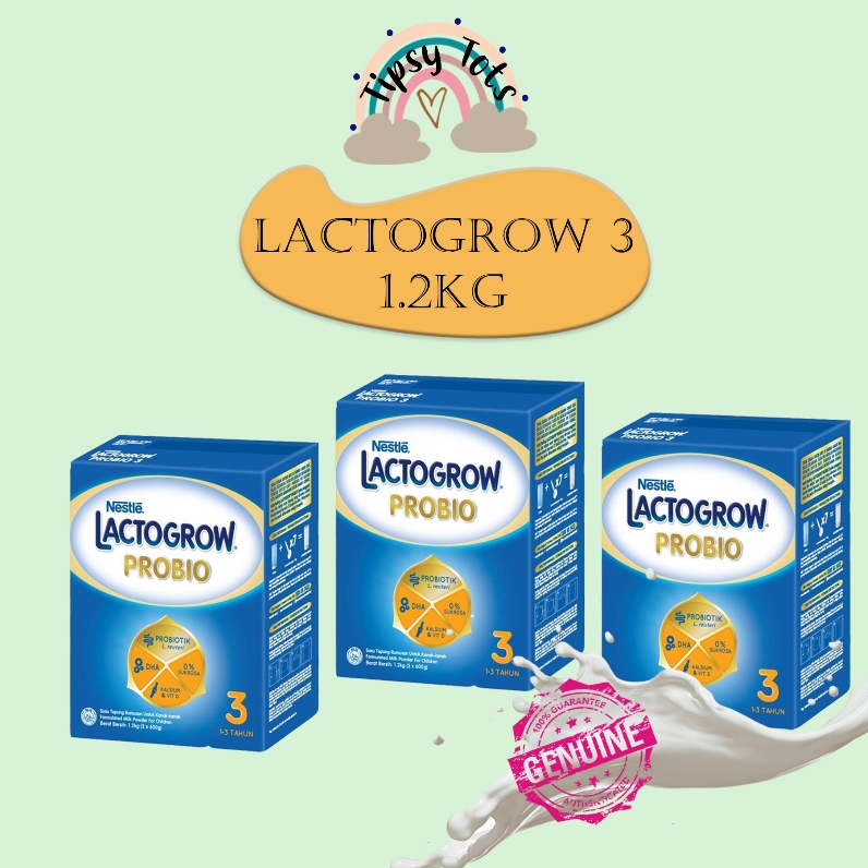 Lactogrow 3 Refill (1.2kg x1/ x3) Lactogrow 3 tin (1.75kg) Lactogrow 4 ...