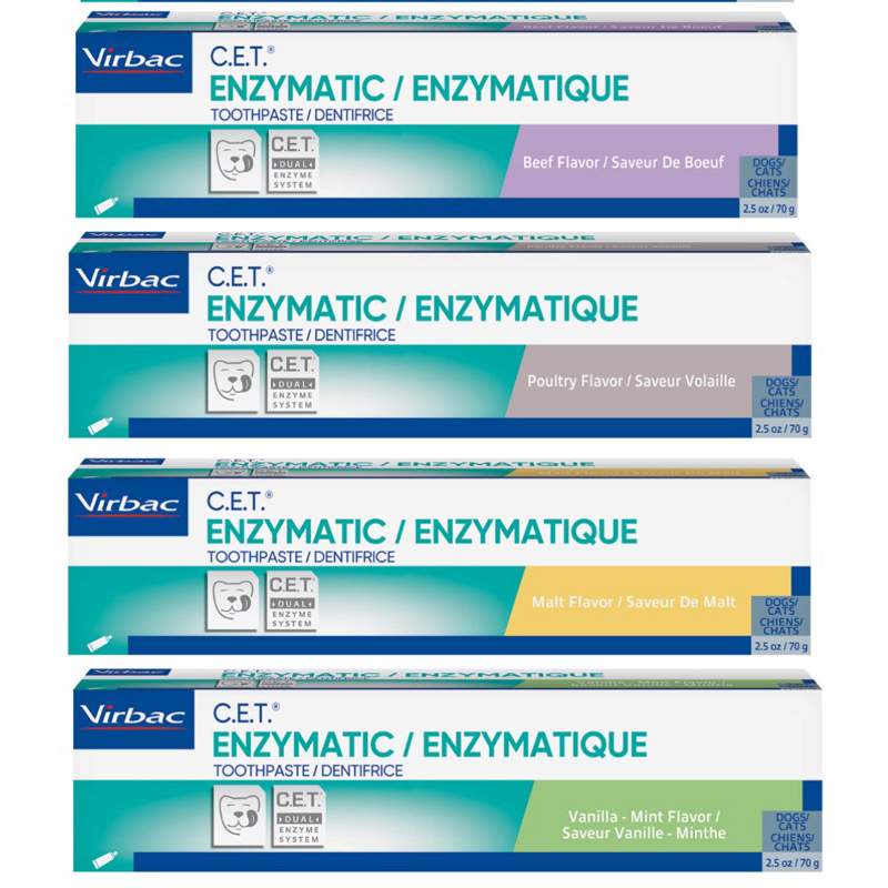[Promo] Virbac CET Toothpaste For Dogs & Cats 70g | Shopee Singapore