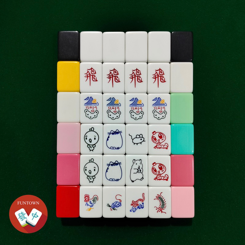 【𝐒𝐆 𝐒𝐓𝐎𝐂𝐊𝐒】Automatic Mahjong Fei & Joker | Blank｜Jade Tiles | Q Animals ...