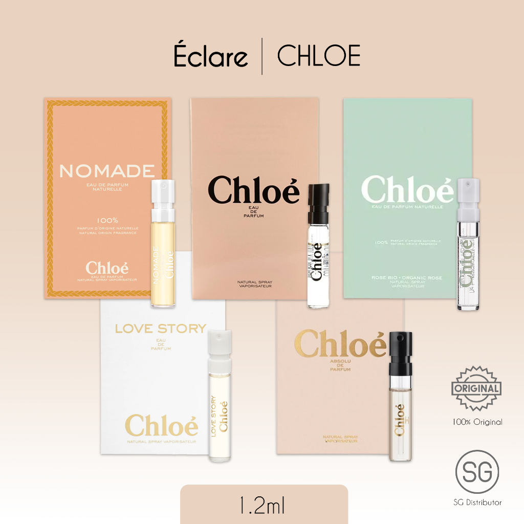 Chloe Tester Perfume 1.2ml/5ml | Shopee Singapore