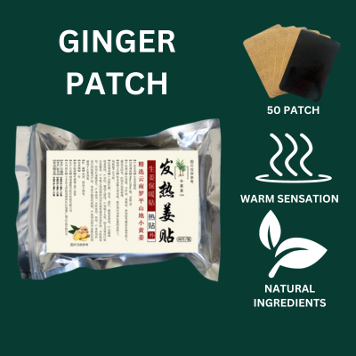 Ginger Extract Heating Patch Relief for Muscleache, body and neck ...