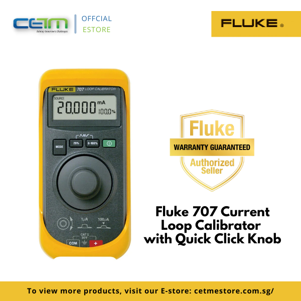 Fluke 707 Current Loop Calibrator with Quick Click Knob | Shopee Singapore