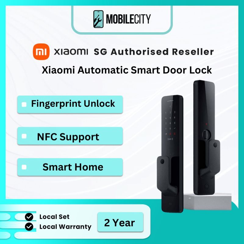 Xiaomi Automatic Smart Door Lock + 5 NFC Cards (Installation included ...