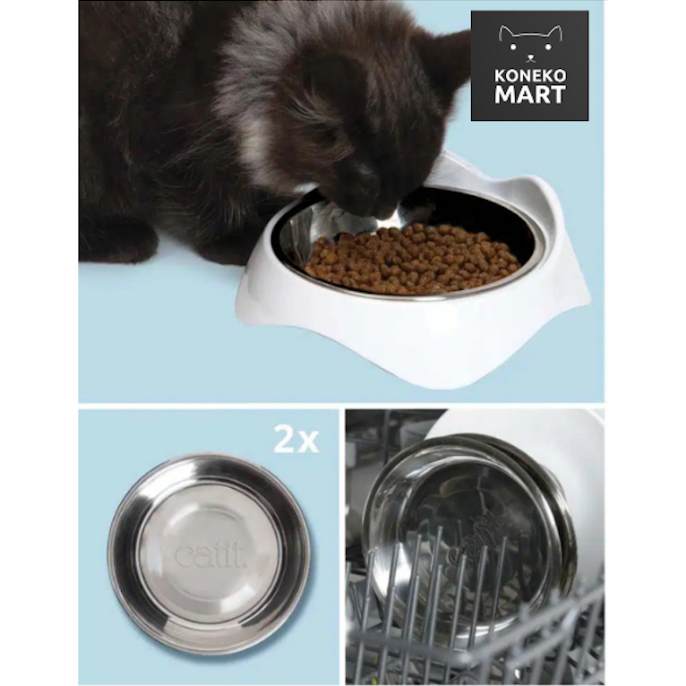 Pixi Stainless Steel Feeding Dish (200ml) | Shopee Singapore