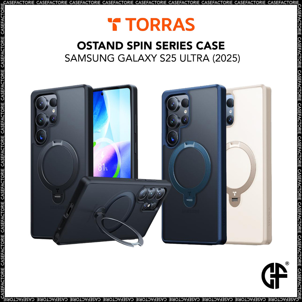 TORRAS Ostand Spin Series Case for Samsung Galaxy S25 Ultra (2025) | Shopee Singapore