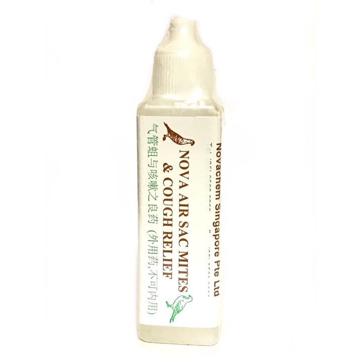 Nova Air Sac Mites & Cough Relief for Pet Birds | Shopee Singapore