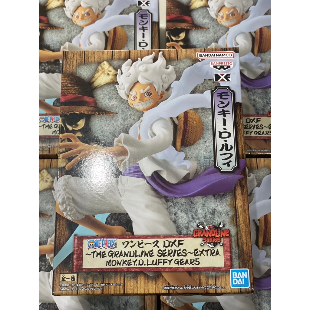 One Piece Luffy Gear 5 Figure DXF THE GRANDLINE Nika | Shopee Singapore