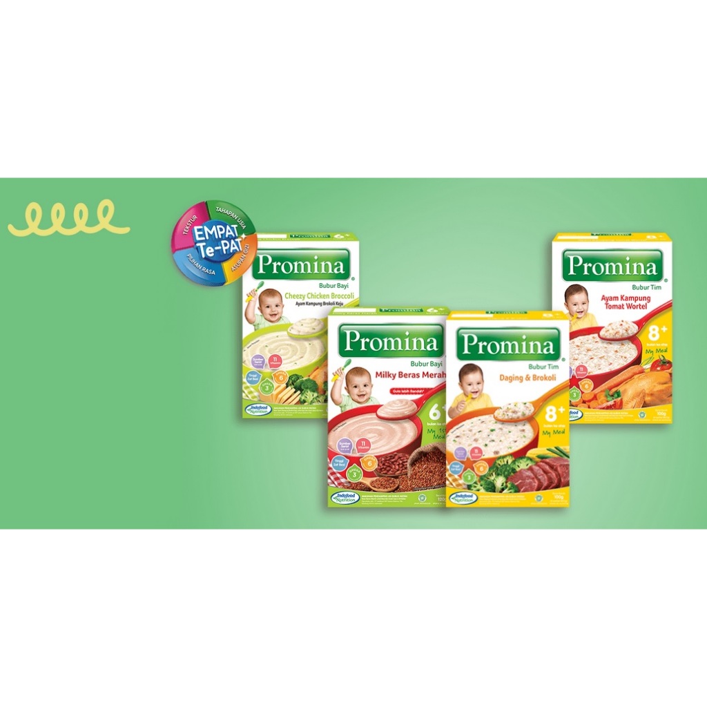PROMINA Bubur Bayi 6 -12 Bulan Bundle x3 / Promina Baby Porridge ...