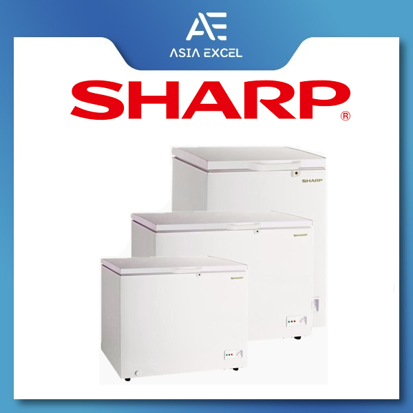 SHARP 93L / 140L / 282L / 435L WHITE CHEST FREEZER [ SJC118-WH | SJC168 ...