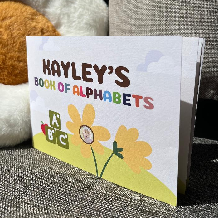 [SG Seller] Personalised Children's ABC Alphabet Book DIY Editable ...