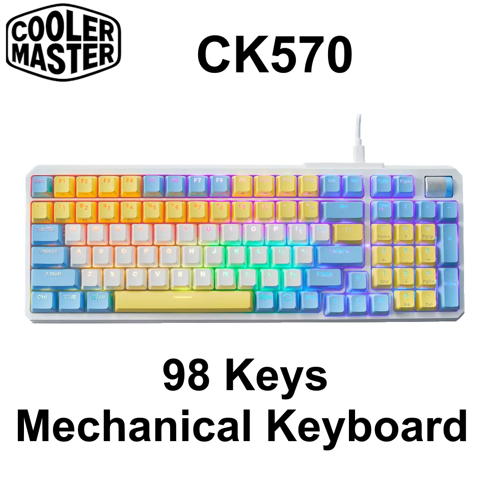 Cooler Master 98 Keys CK570 SF6 Chun-Li Mechanical Gaming Keyboard ...