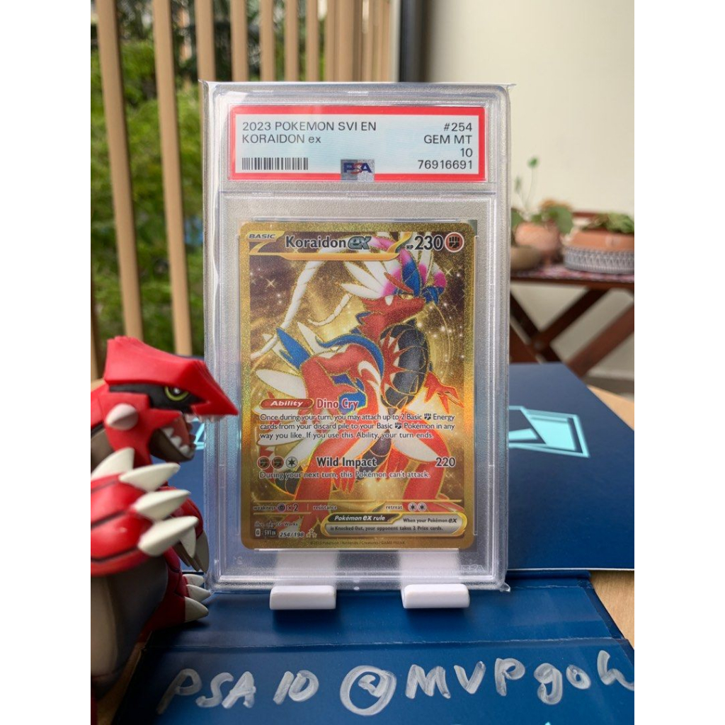 [PSA 10] POKEMON Card TCG PTCG Slab - Koraidon ex Scarlet & Violet Base Set 254/198 psa10 ...
