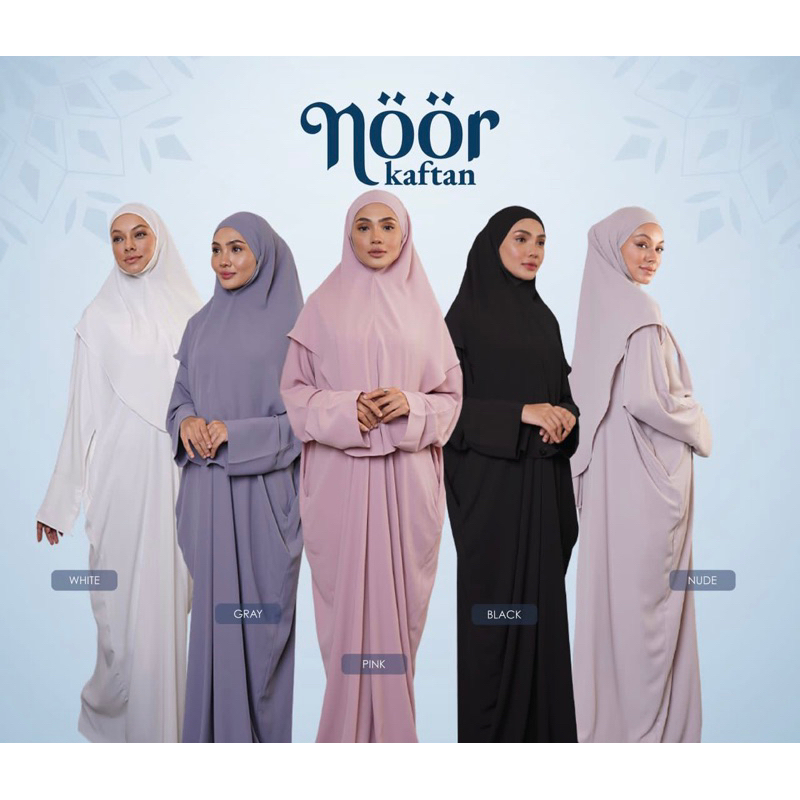 🇸🇬NOOR KAFTAN SET COLLECTION BY NUNHA JILBAB NEELOFA | Shopee Singapore