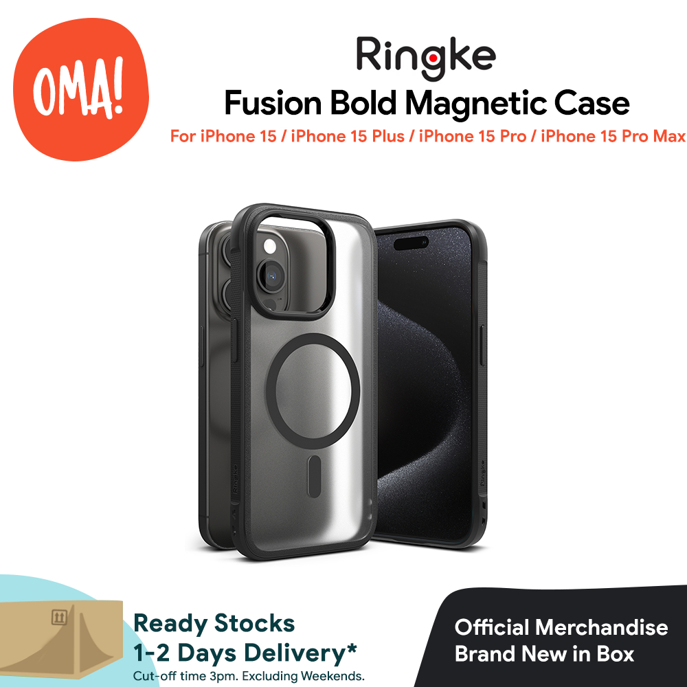 Ringke Fusion Bold Magnetic iPhone 15 / iPhone 15 Plus / iPhone 15 Pro ...