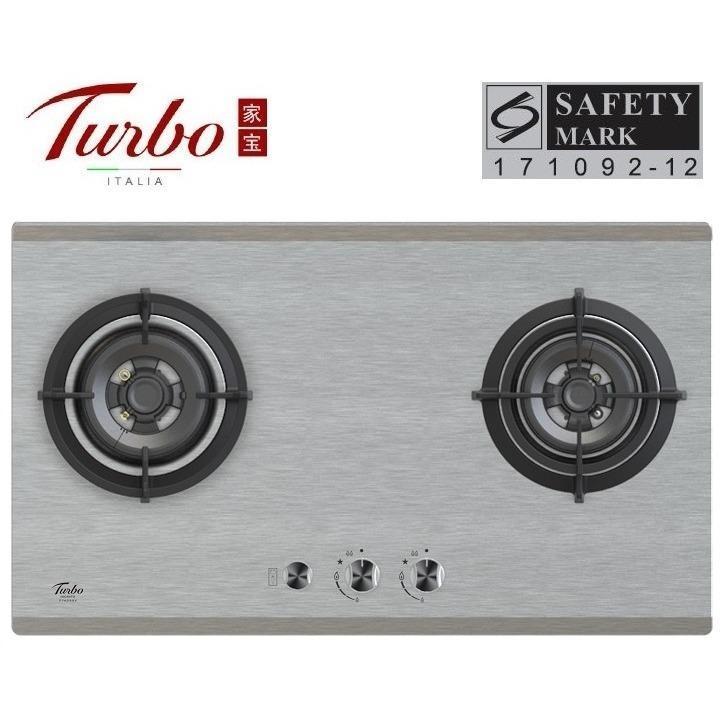Turbo Incanto T762SSV 76cm 2 Burners Built-In Hob | Shopee Singapore
