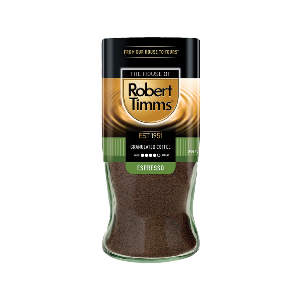 Robert Timms Granulated Coffee (Espresso) 200g | Shopee Singapore