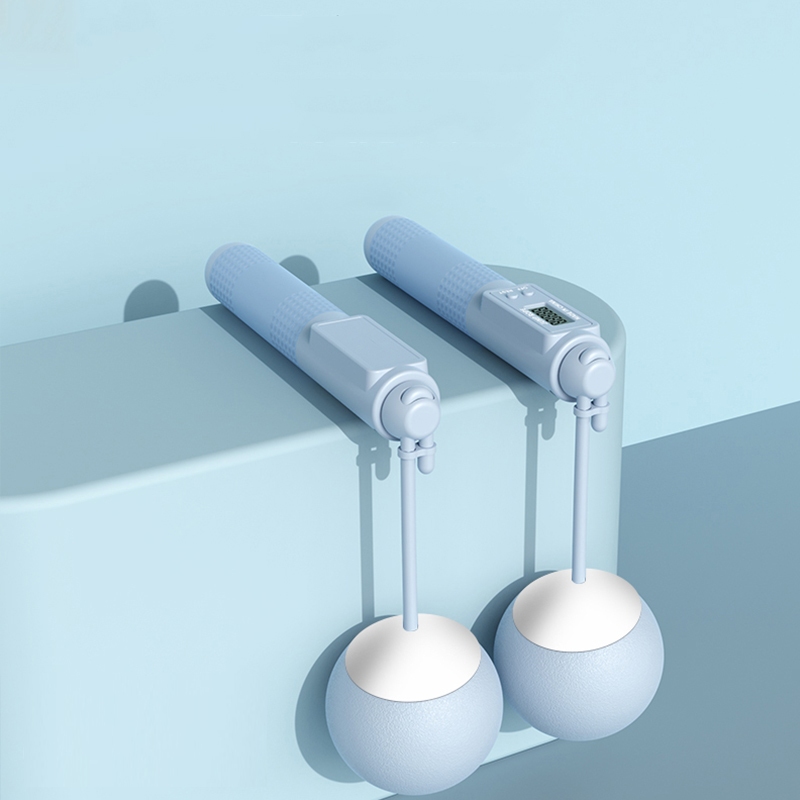 Digital Cordless Skipping Rope Wireless Jumping Rope Double Dual ...