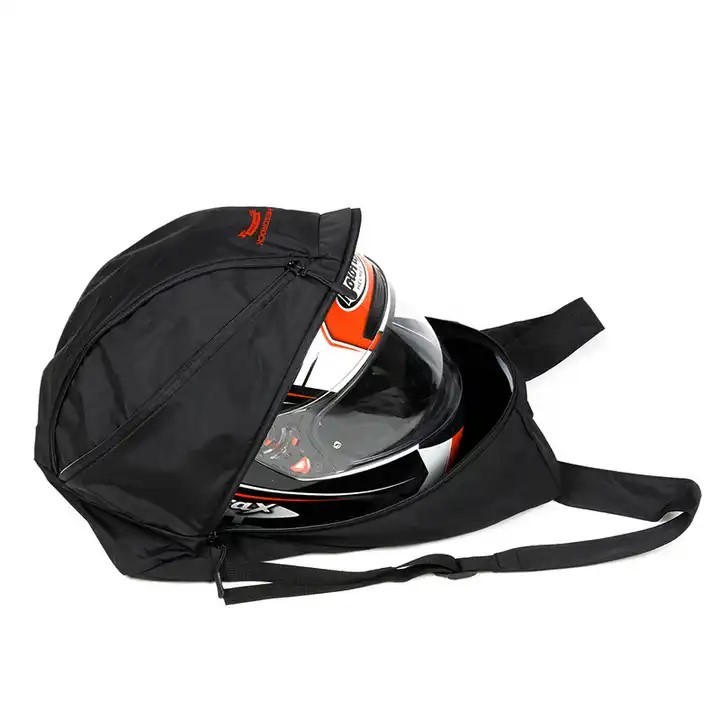 Lightweight Pocket Helmet Backpack for Full and Open Face Motorcycle ...