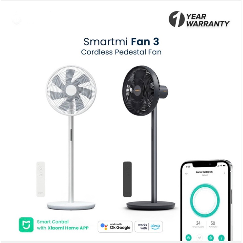 Xiaomi Mi Smart Wired Standing Fan 2 Lite Dual Height | Shopee Singapore