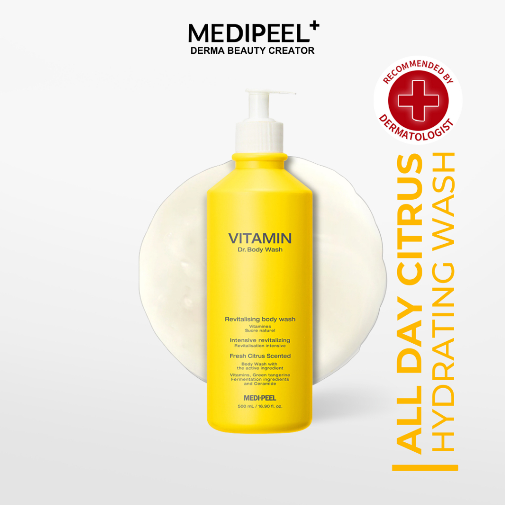 MEDIPEEL Vitamin Body Wash 500ml | Shopee Singapore