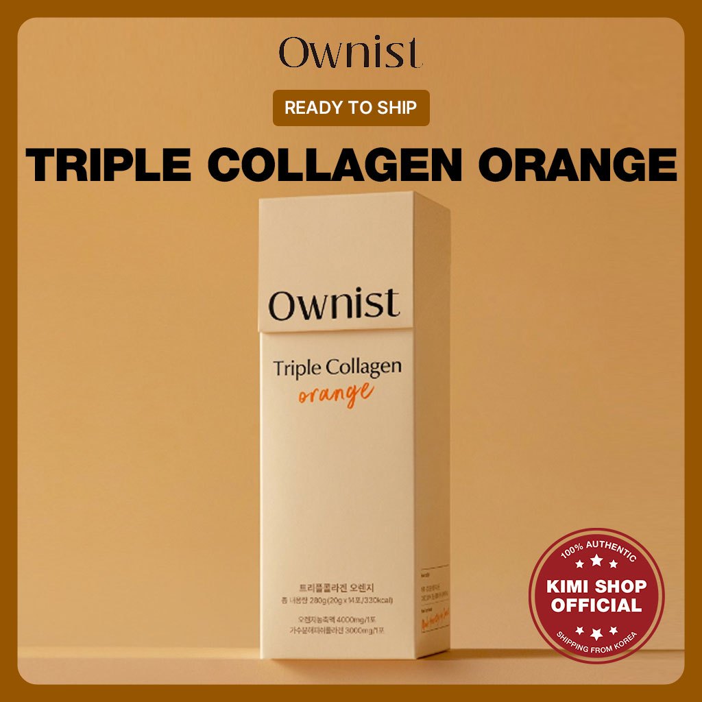 [Ownist] Triple Collagen Orange Grape 1Box 14sticks / Shipping from ...