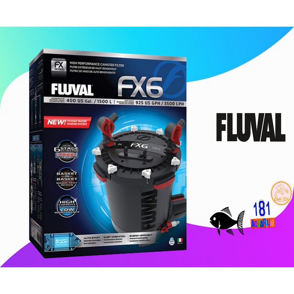 FLUVAL FX6 HIGH PERFORMANCE EXTERNAL FILTER 1500L | Shopee Singapore