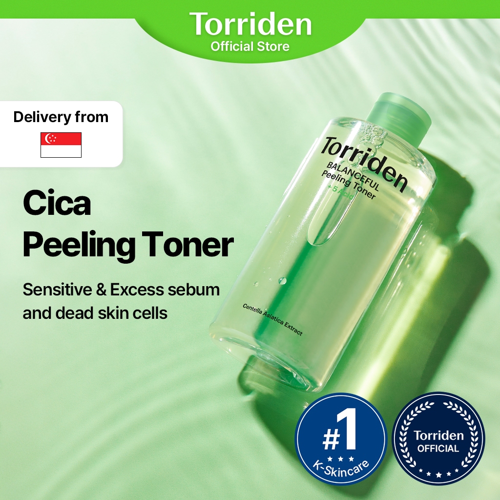 [Torriden Official] BALANCEFUL Cica Peeling Toner 250ml | Shopee Singapore