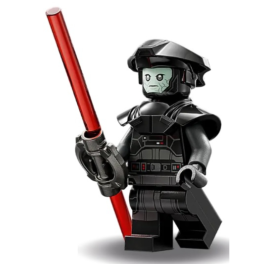 Original Lego Star Wars - Imperial Inquisitor Fifth Brother - Black ...