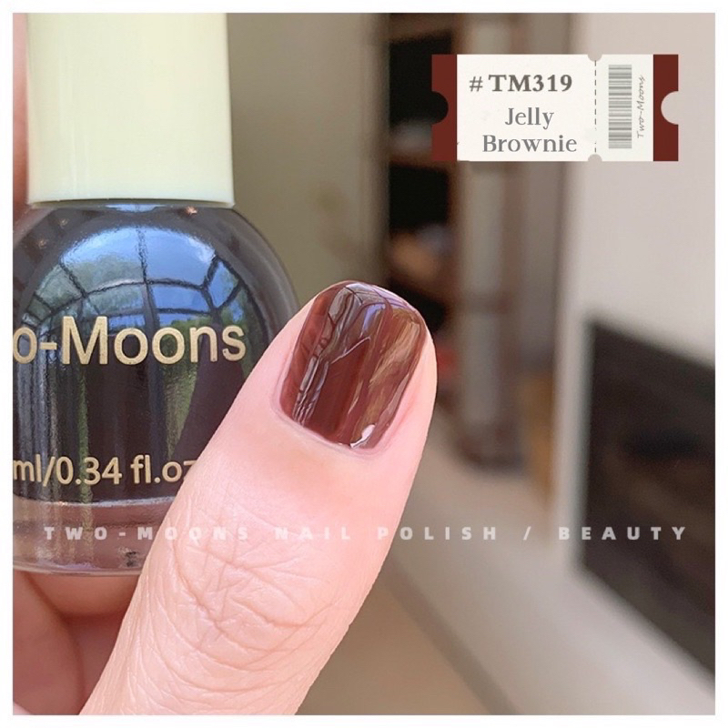【MTS-SG】 Two Moons Jelly Tint Non Peel Quickly Drying Regular Oil Based ...